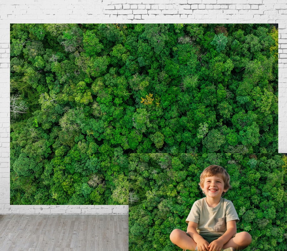 Diha 12x10ft Fabric Outdoor Background Birds-Eye View Style Green ...