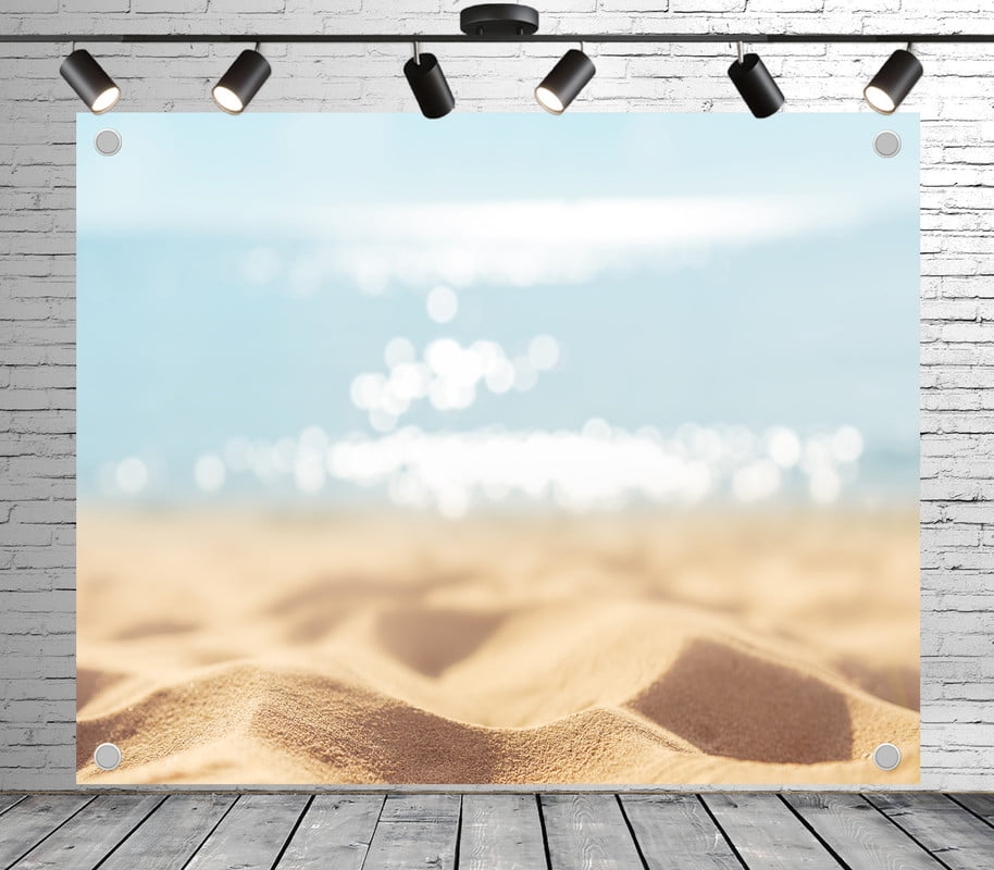Diha 9x6ft Sandy Beach Backdrop – Ocean View and Shore Photography ...