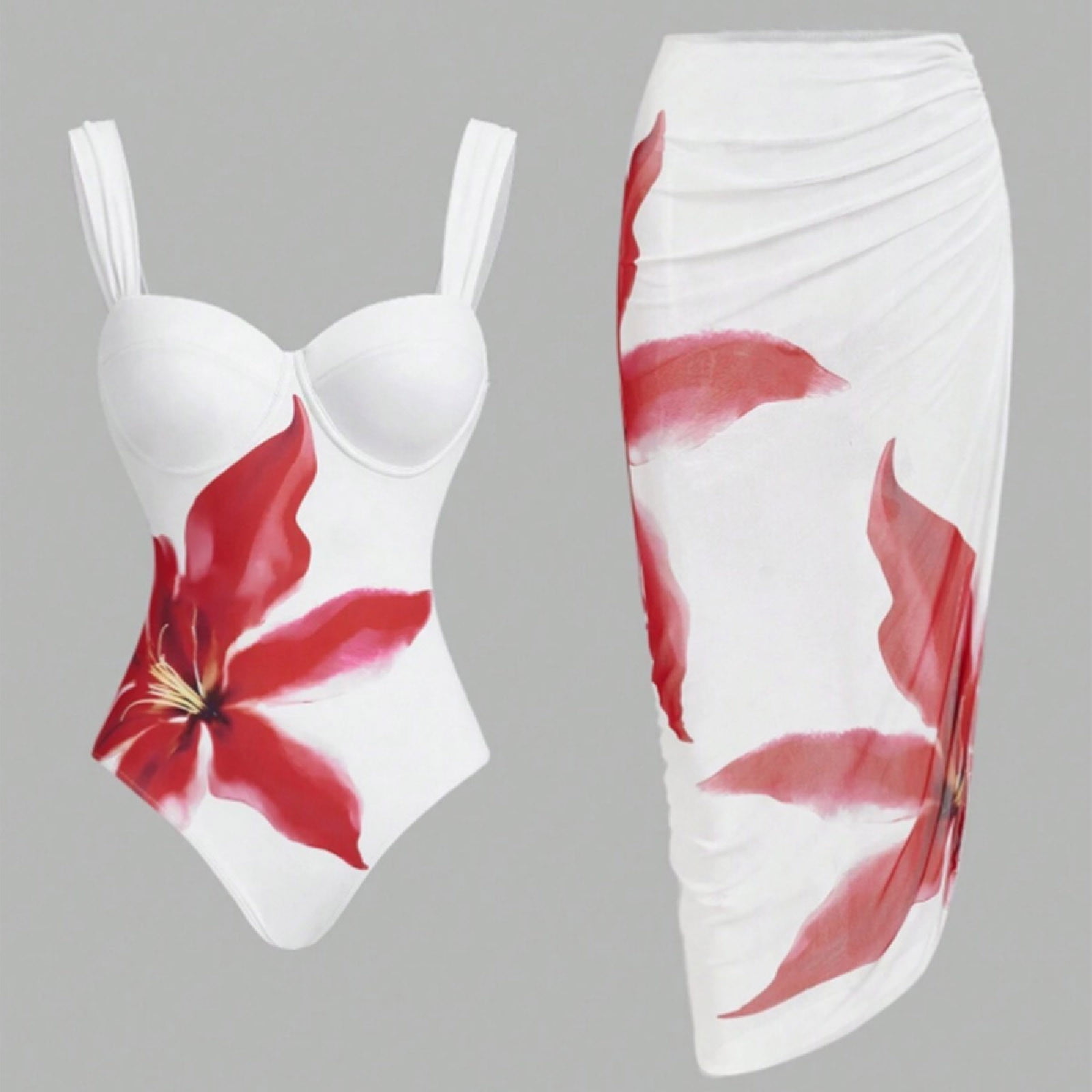 Dihao No Boundaries Women's Plus Summer Swimsuits , Two Piece Holiday ...