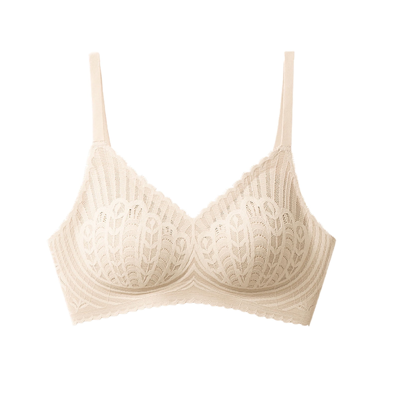 Dihao No Underwire No Steel Bras for Women Seamless Comfort Push Up ...