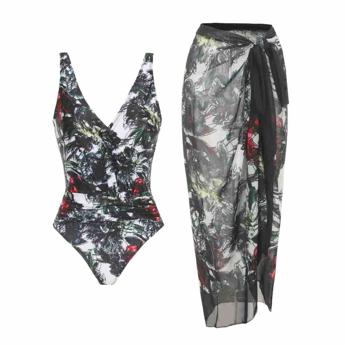 Dihao Two Piece Swimsuit for Women Clearance Plus Size Women’S 2024 ...