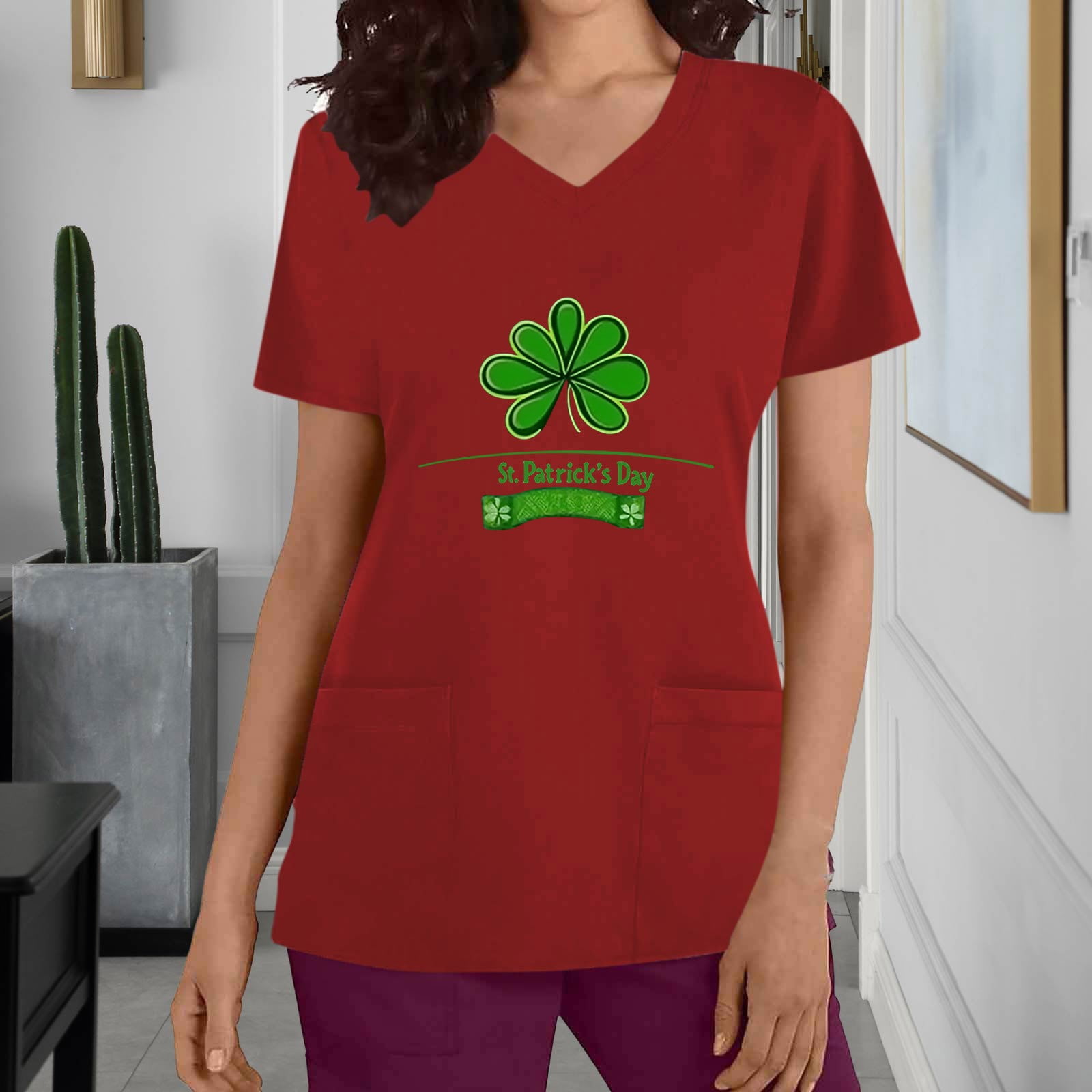 Dihao V-Neck Scrubs for Women Workwear Revolution, Soft Stretch, Easy ...