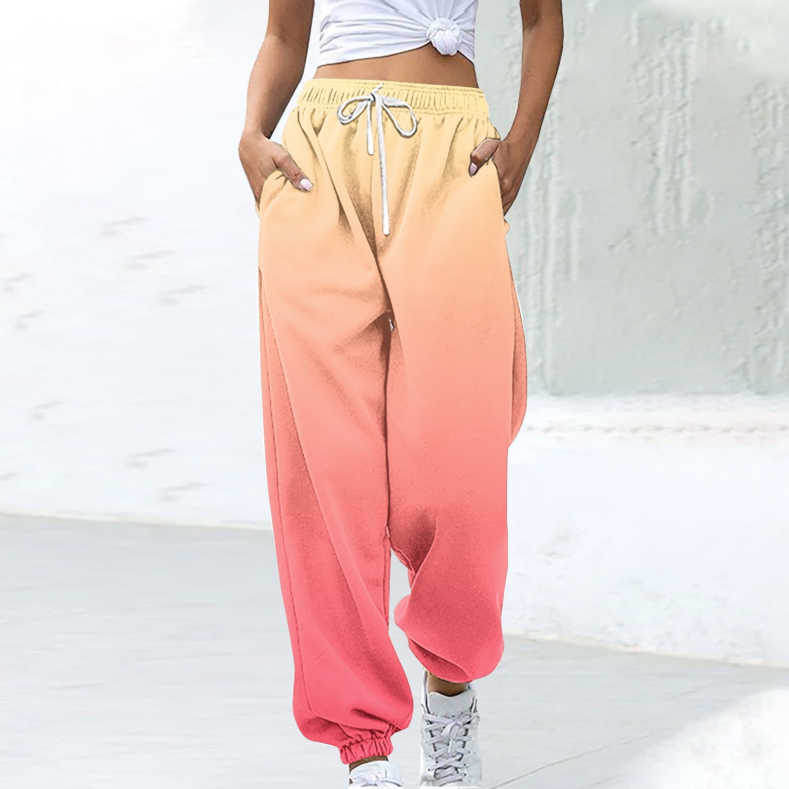 Dihao Wide Leg Sweatpants for Women Plus Size Womens Sweatpants Women ...