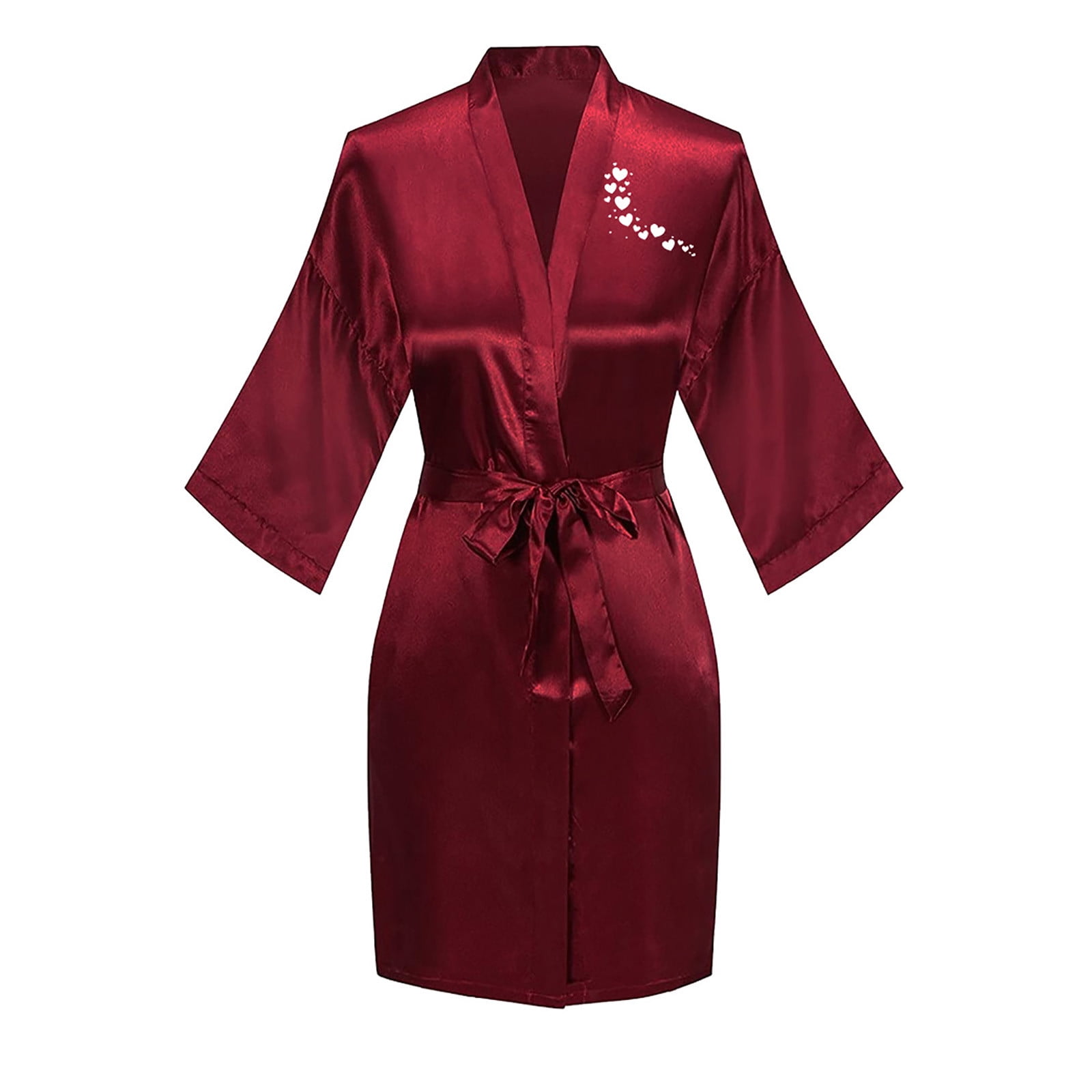 Dihao Womens Robes Women Robe Lightweight Long Sleeve Knit Bathrobe ...