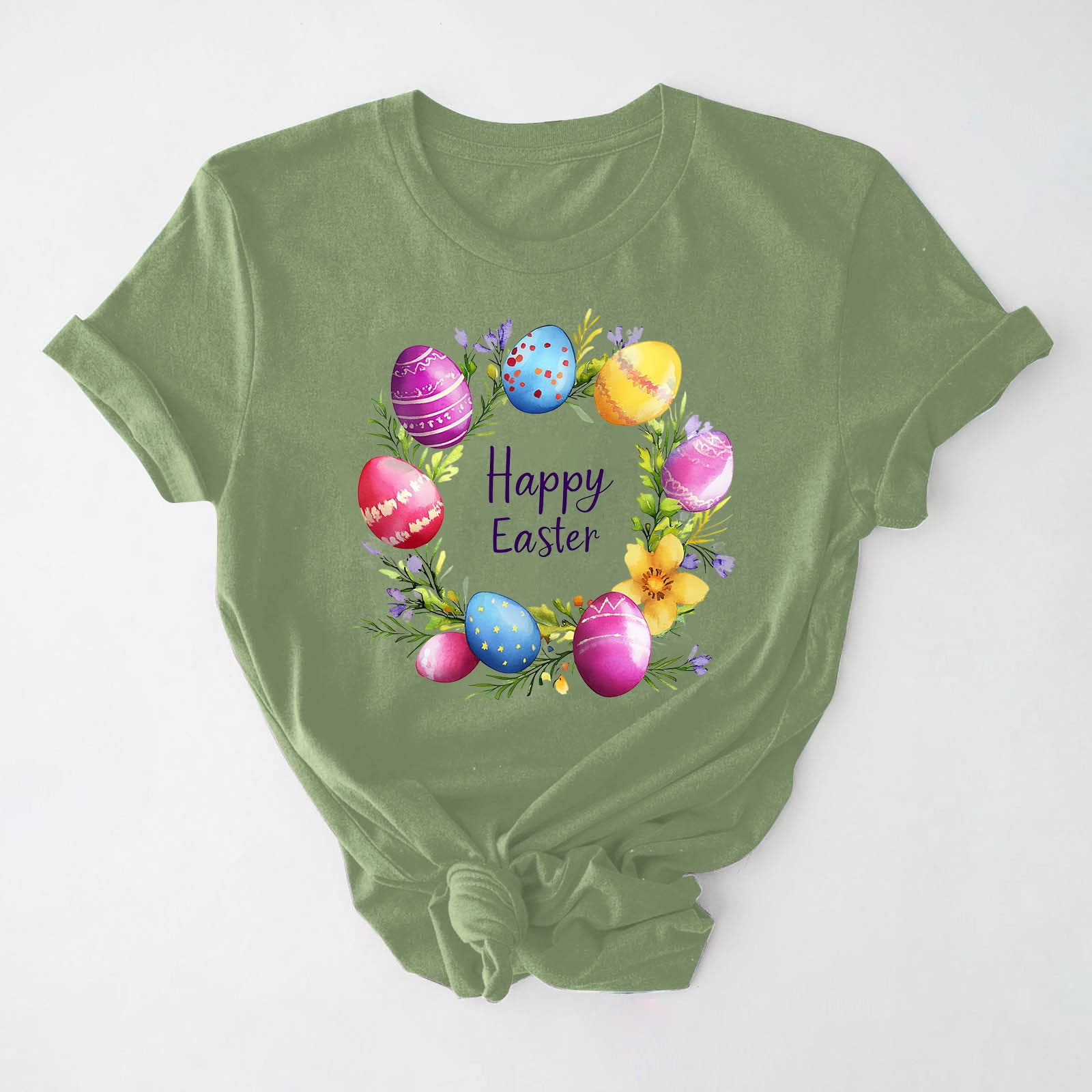 Dihao no boundaries Easter Tops Saving Clearance 2025! Plus Size Womens ...