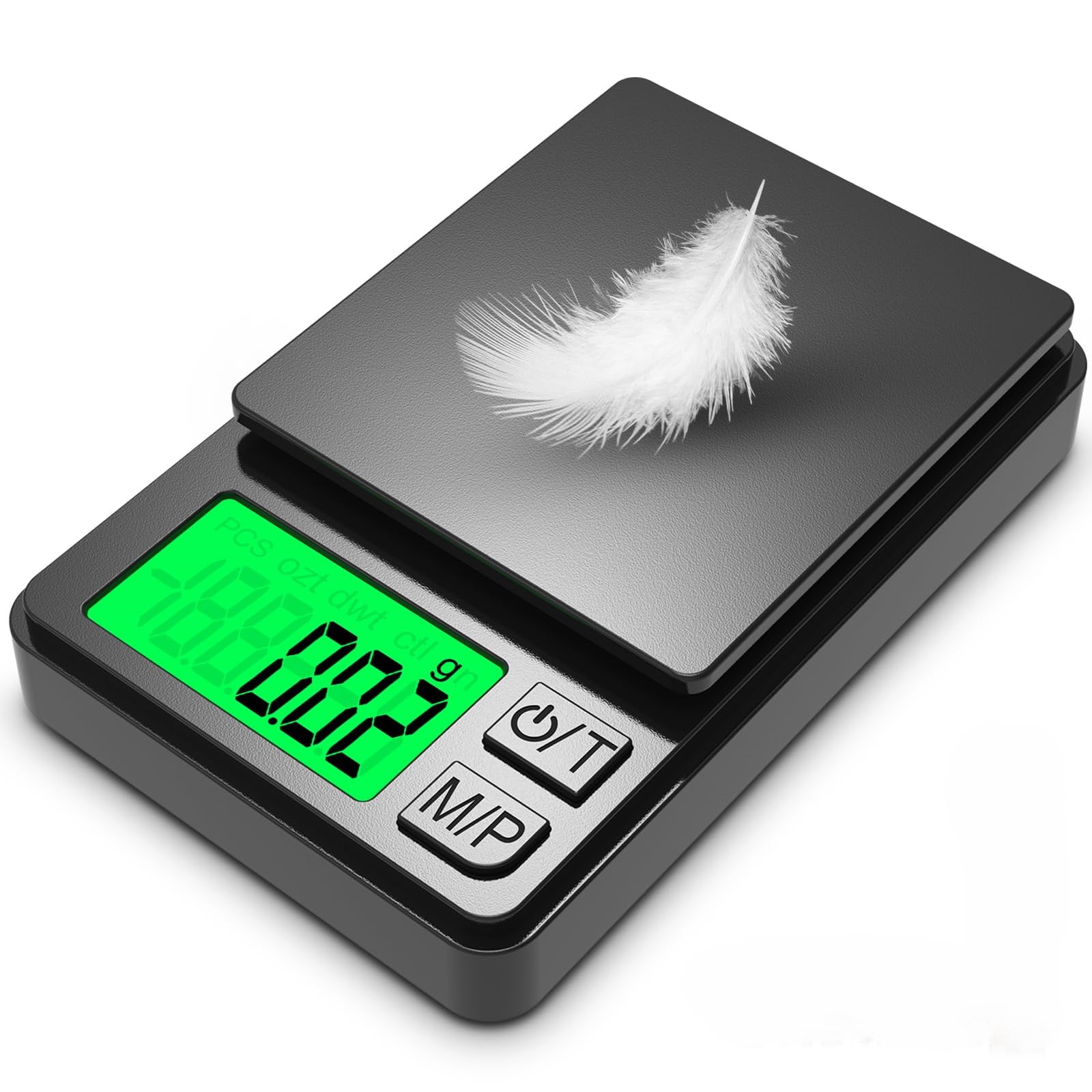 Dihmpor Pocket Scale, 1000g x 0.01g Precision Gram Scale, Small Digital ...