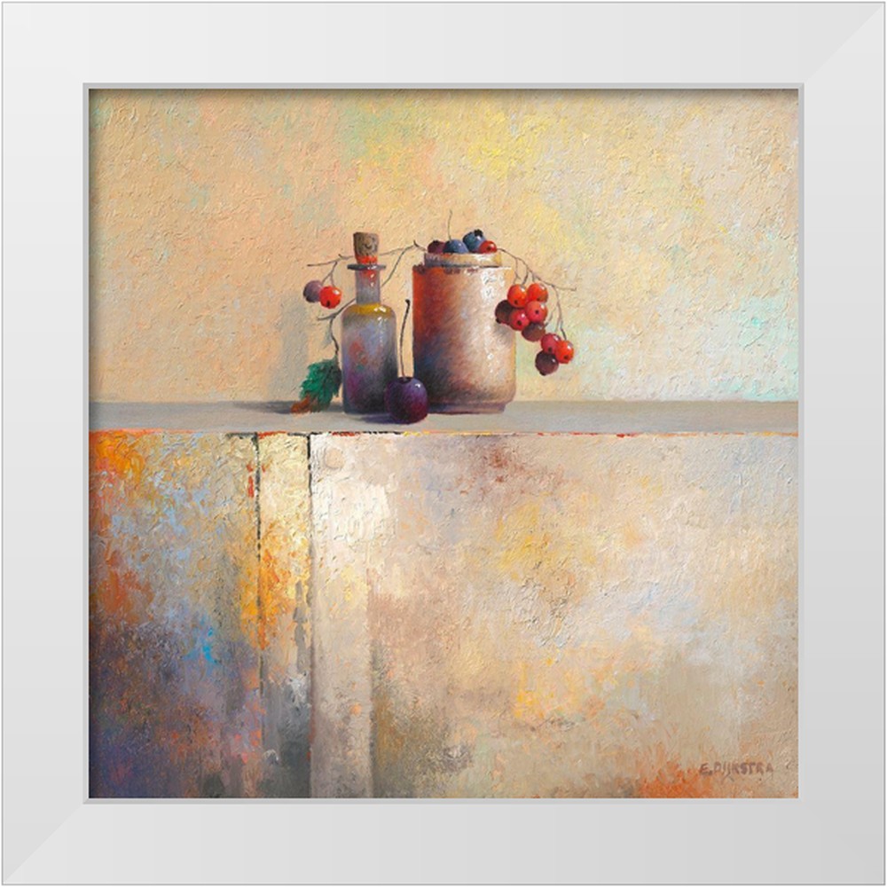 Dijkstra, Evert 26x26 White Modern Wood Framed Museum Art Print Titled ...