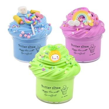 Marbled Slime- Cups - Galaxy Slime - 6 Pack Colorful Sludge Great Toy ...