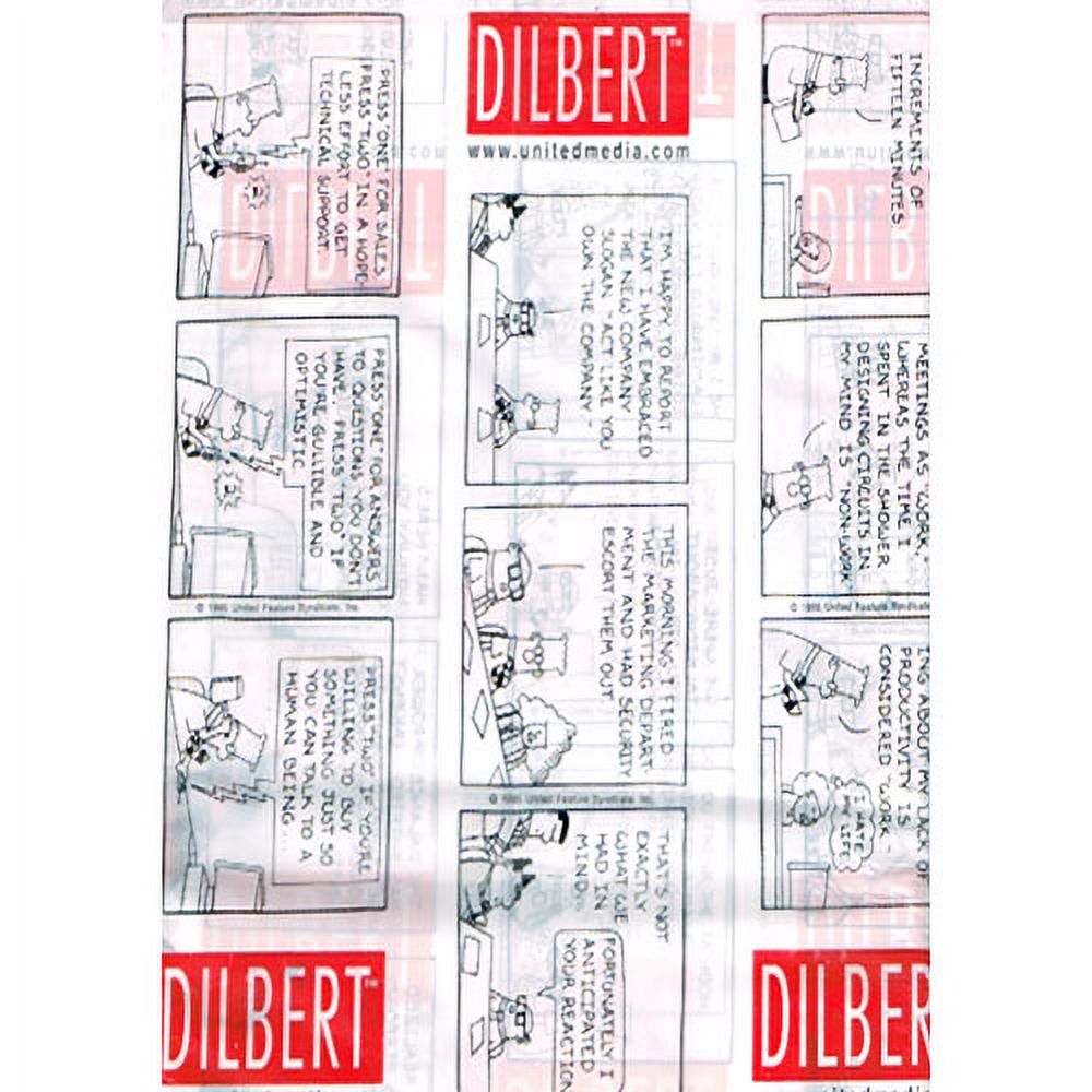 Dilbert Plastic Table Cover (1ct) - Walmart.com