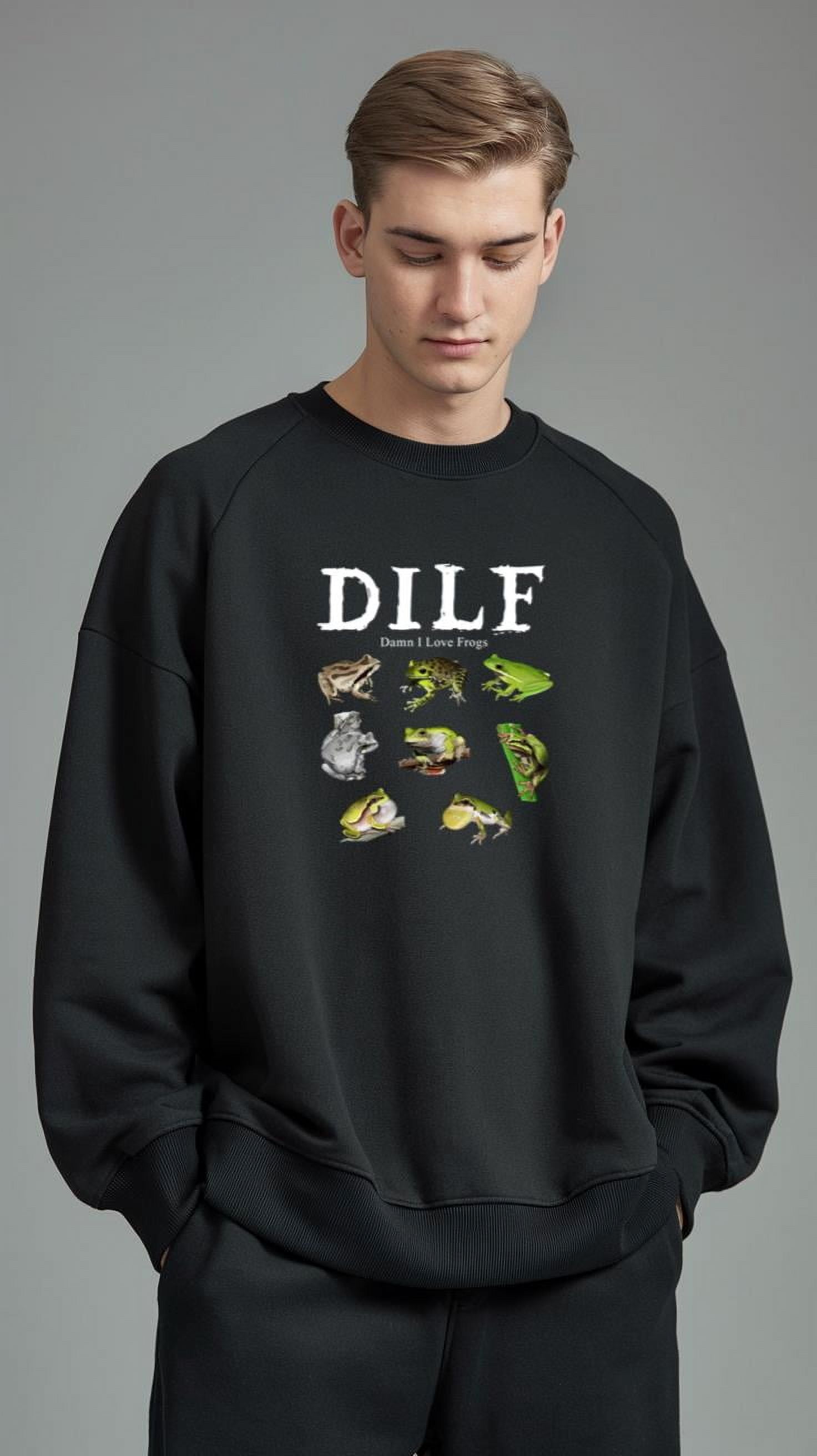 Dilf Damn I Love Frogs Frog 90s Vintage Graphic, for men & women, up to ...