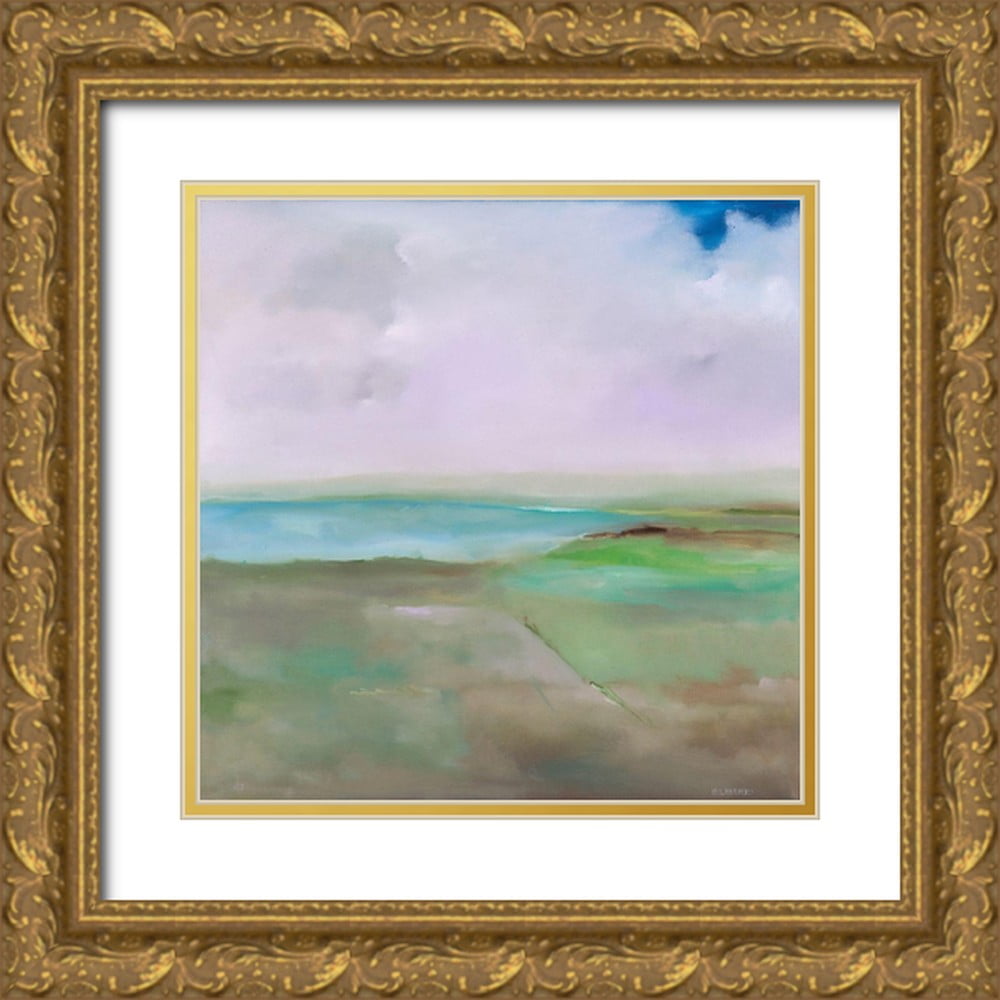 Diliberto, Michael A. 26x26 Gold Ornate Wood Framed with Double Matting ...