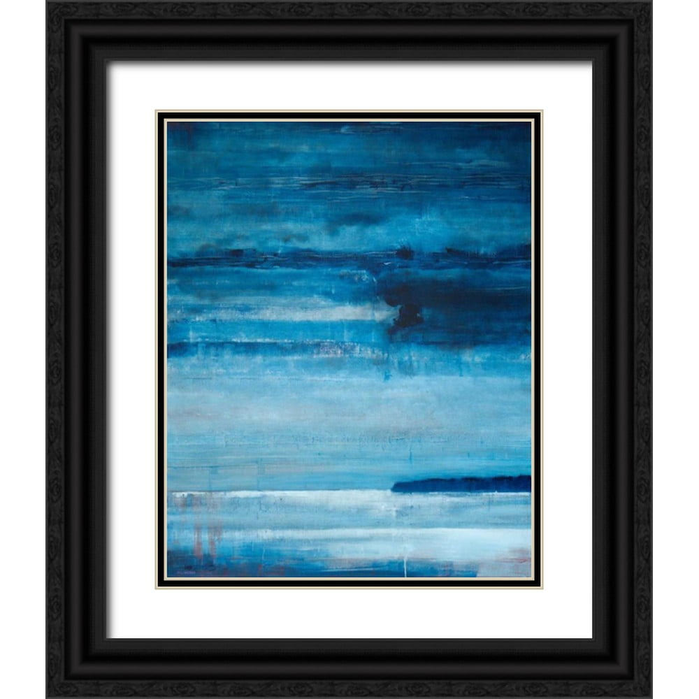 Diliberto, Michael A. 26x32 Black Ornate Wood Framed with Double ...