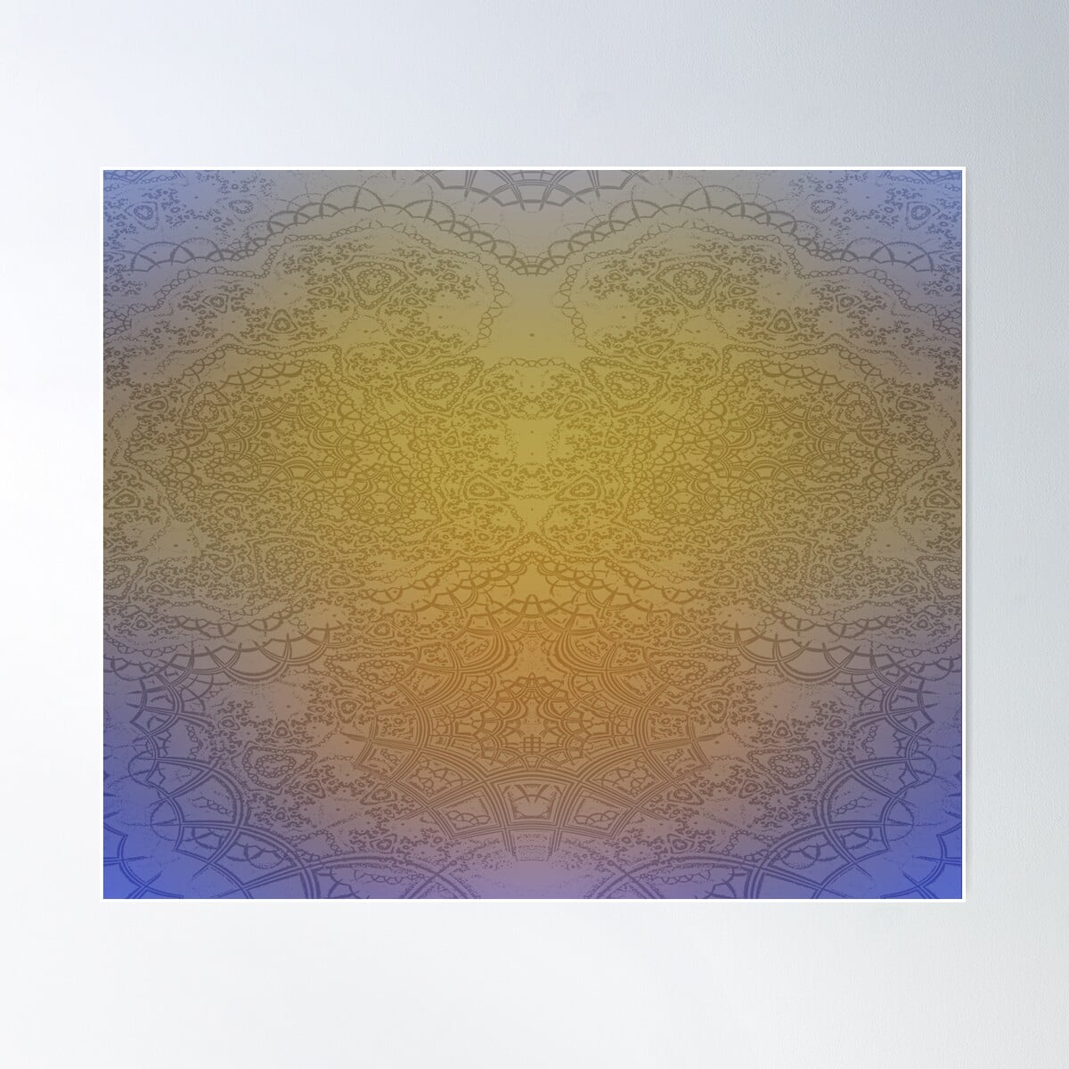 Dililah- Serene Gradient V.1 Psychedelic Design Pattern By The Raumier ...