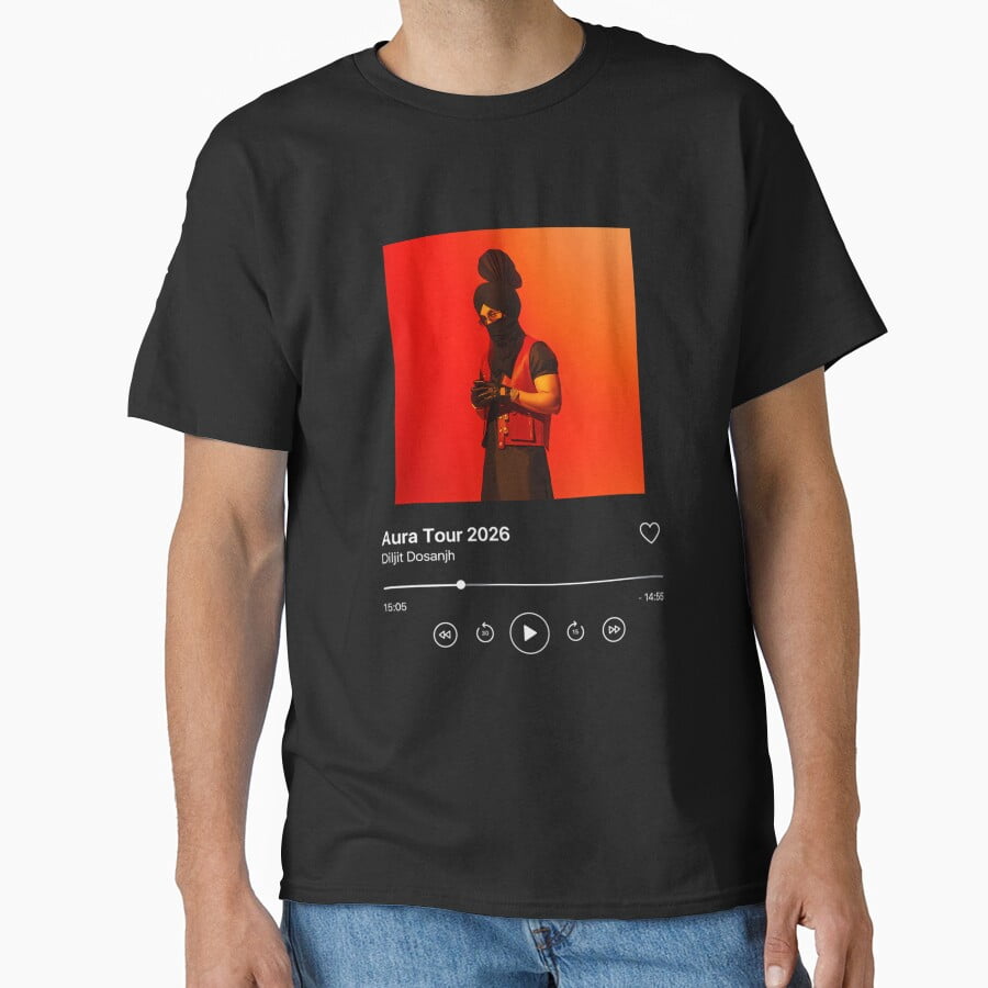 Diljit Dosanjh Aura Tour Punjabi Music Concert T-Shirt - Walmart.com