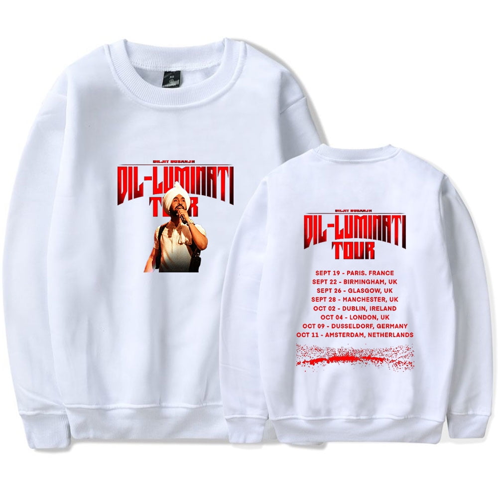 Diljit Dosanjh Dil Luminati Tour 2024 Sweatshirt Long Sleeved Pullover