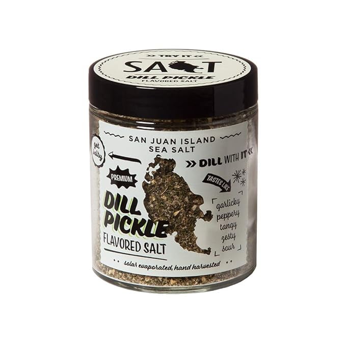 Dill Pickle Salt by San Juan Island Sea Salt - Walmart.com