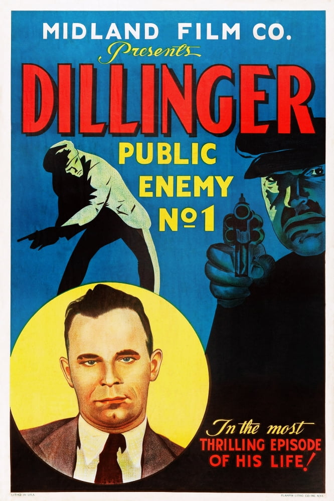 Dillinger John Dillinger 1934 Movie Poster Masterprint (24 x 36 ...