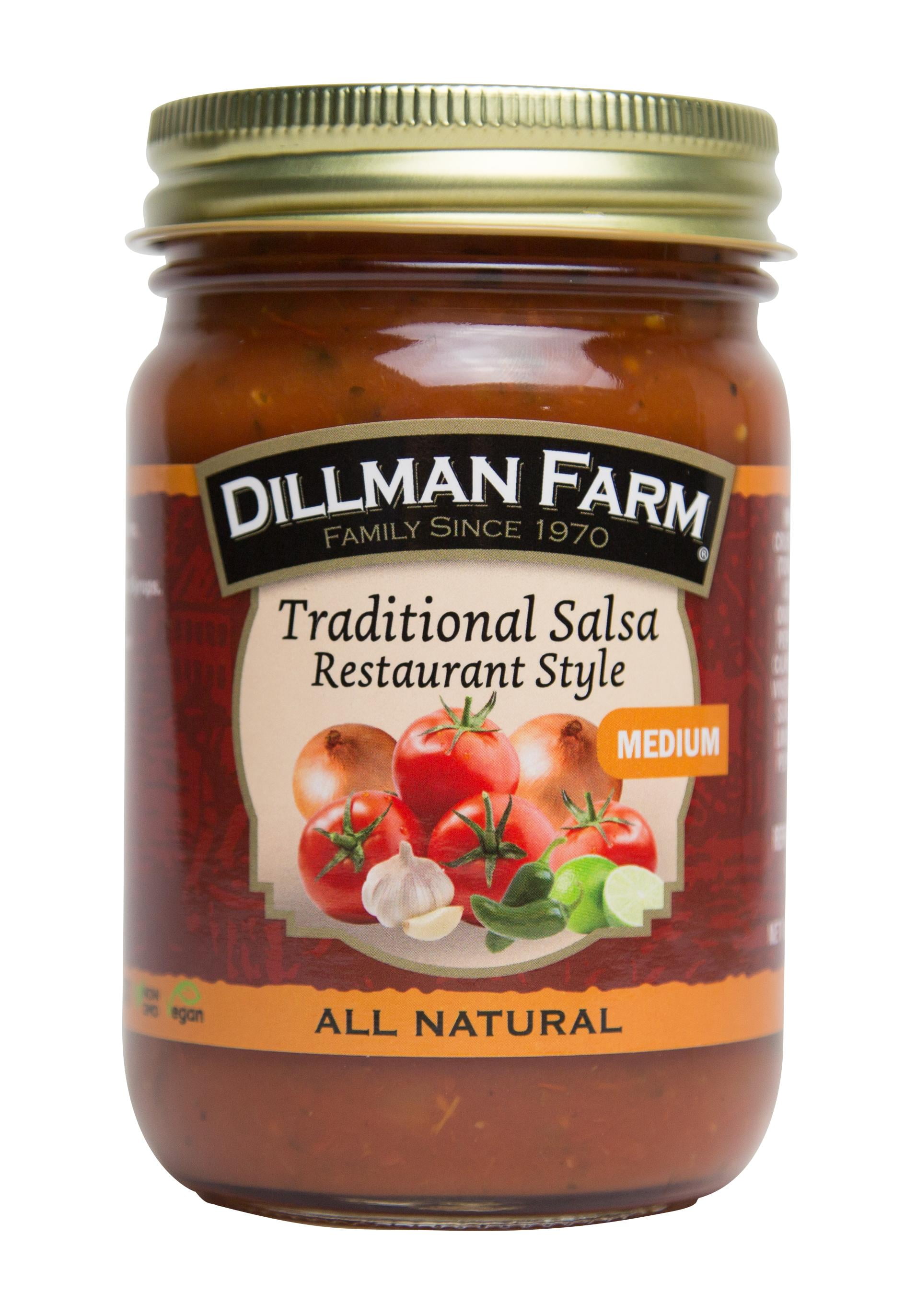 Dillman Farm Traditional Salsa Medium - Pack of 6 - Walmart.com