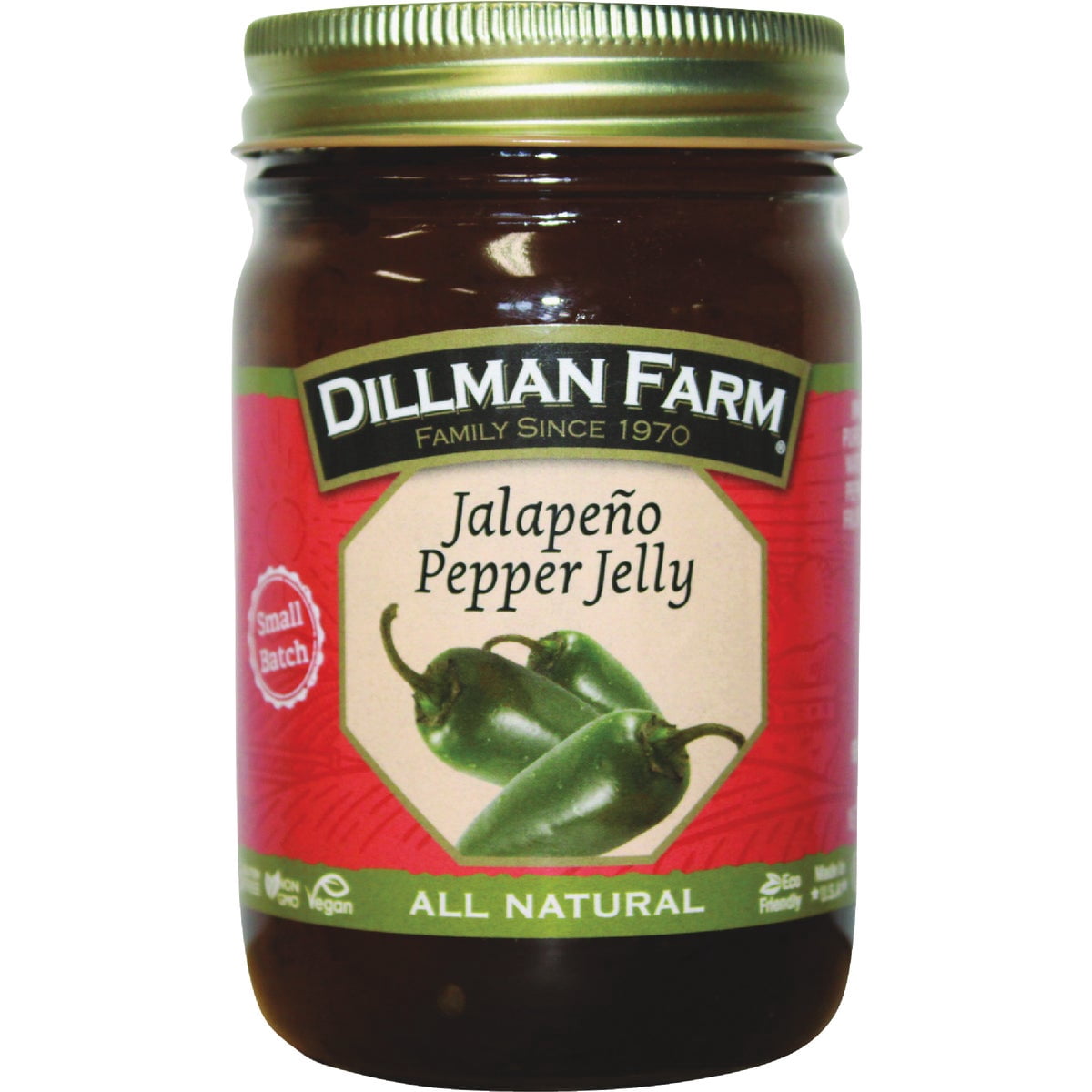 Dillman Jalapeno Pepper Jelly - Shelf-Stable Jelly - 16 Oz - Walmart ...