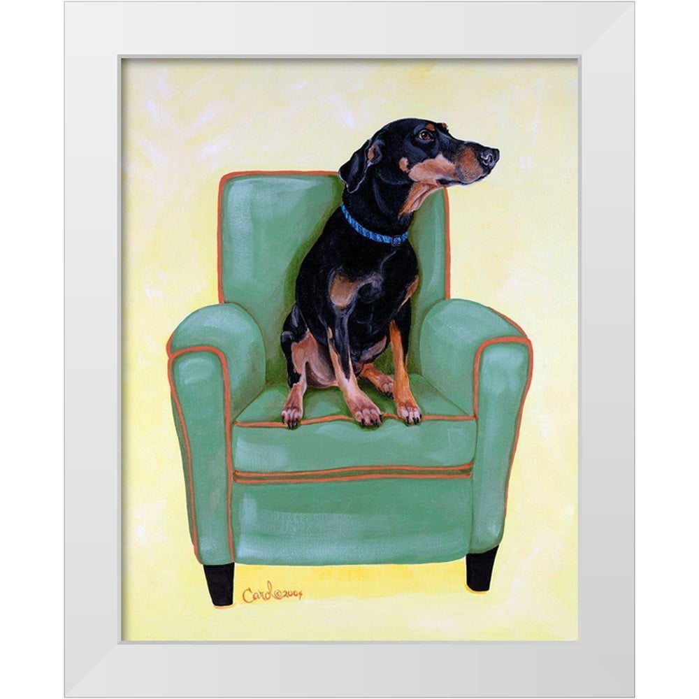 Dillon, Carol 12x14 White Modern Wood Framed Museum Art Print Titled ...