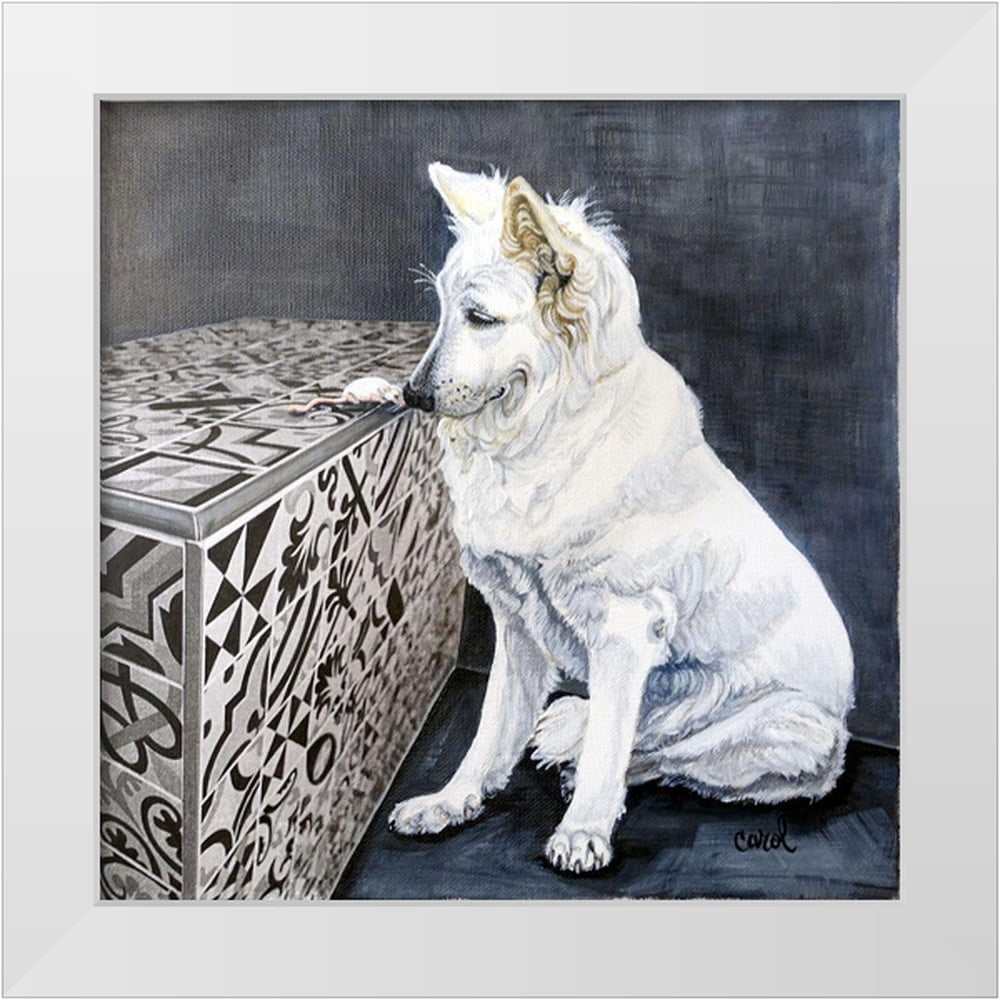 Dillon, Carol 15x15 White Modern Wood Framed Museum Art Print Titled ...