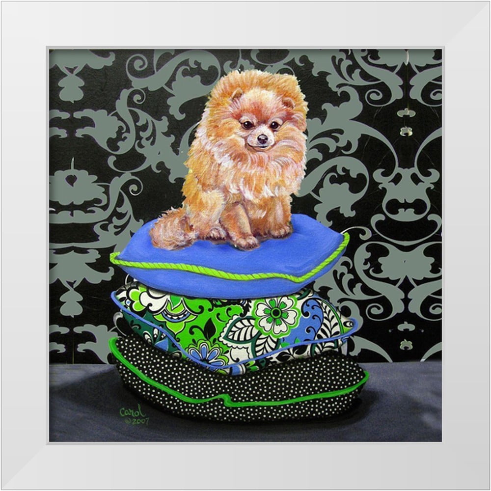 Dillon, Carol 15x15 White Modern Wood Framed Museum Art Print Titled ...