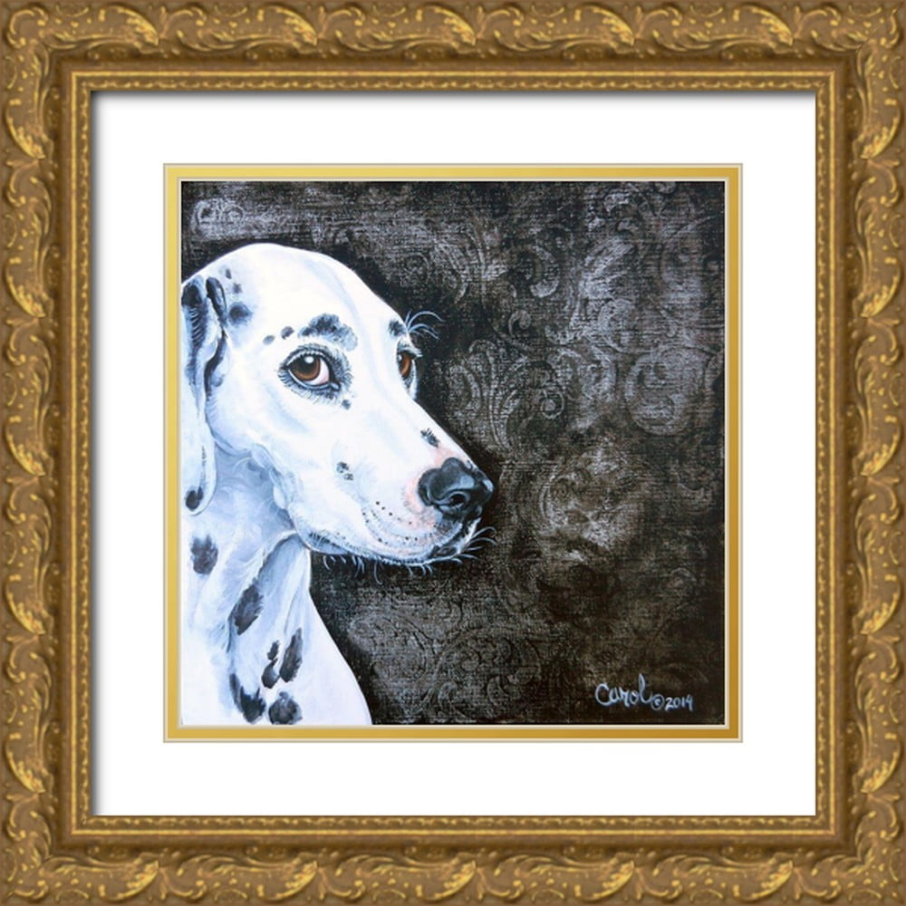 Dillon, Carol 20x20 Gold Ornate Wood Framed with Double Matting Museum ...