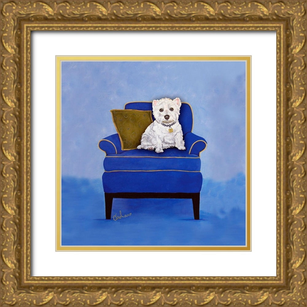 Dillon, Carol 20x20 Gold Ornate Wood Framed with Double Matting Museum ...