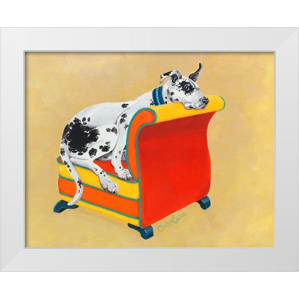 Dillon, Carol 24x20 White Modern Wood Framed Museum Art Print Titled ...