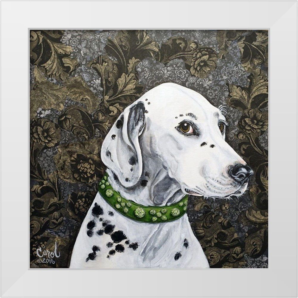 Dillon, Carol 26x26 White Modern Wood Framed Museum Art Print Titled ...