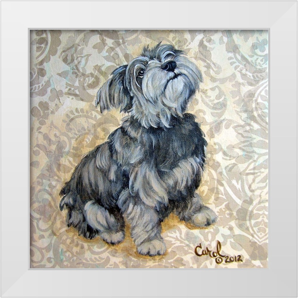 Dillon, Carol 26x26 White Modern Wood Framed Museum Art Print Titled ...