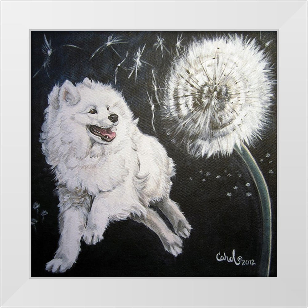 Dillon, Carol 26x26 White Modern Wood Framed Museum Art Print Titled ...