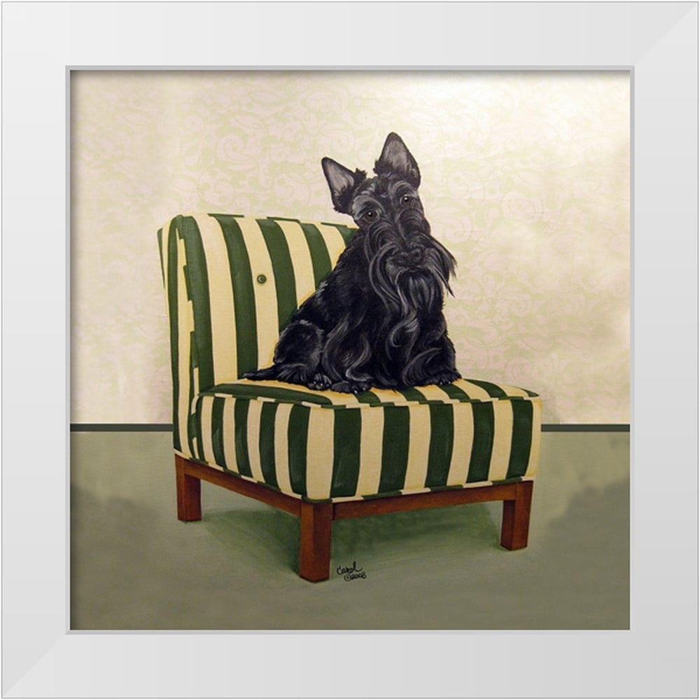 Dillon, Carol 26x26 White Modern Wood Framed Museum Art Print Titled ...