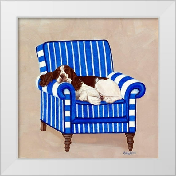 Dillon, Carol 26x26 White Modern Wood Framed Museum Art Print Titled ...