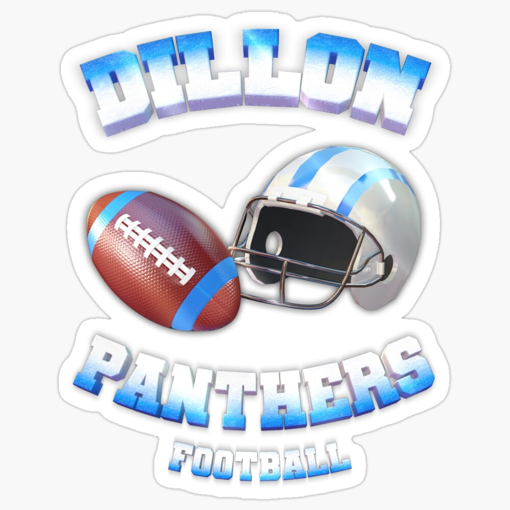 Dillon Panthers Football Sticker Baseball Sticker, Football Sticker ...