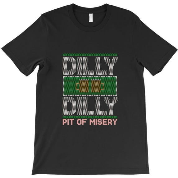 Dilly Xmas Funny Christmas Holiday Celebration Parody Graphic T-Shirt ...