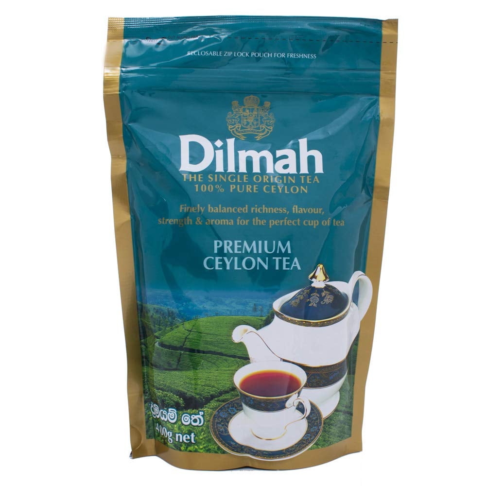 Dilmah Premium Ceylon Tea BOPF 400g Loose Black Tea - Walmart.com