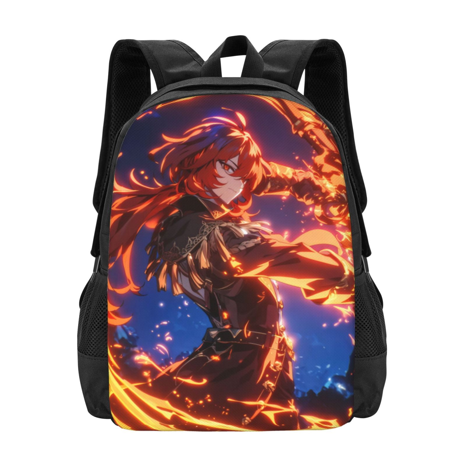 Diluc Genshin Impact Backpacks for Men Women Book Bag Travel Hiking ...