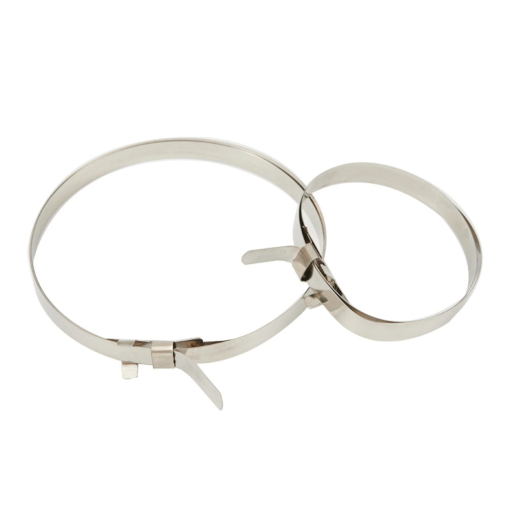 Diluopei 10 Pcs Boot Clips Kit Stainless Steel Axle Joint Crimp Clamp ...