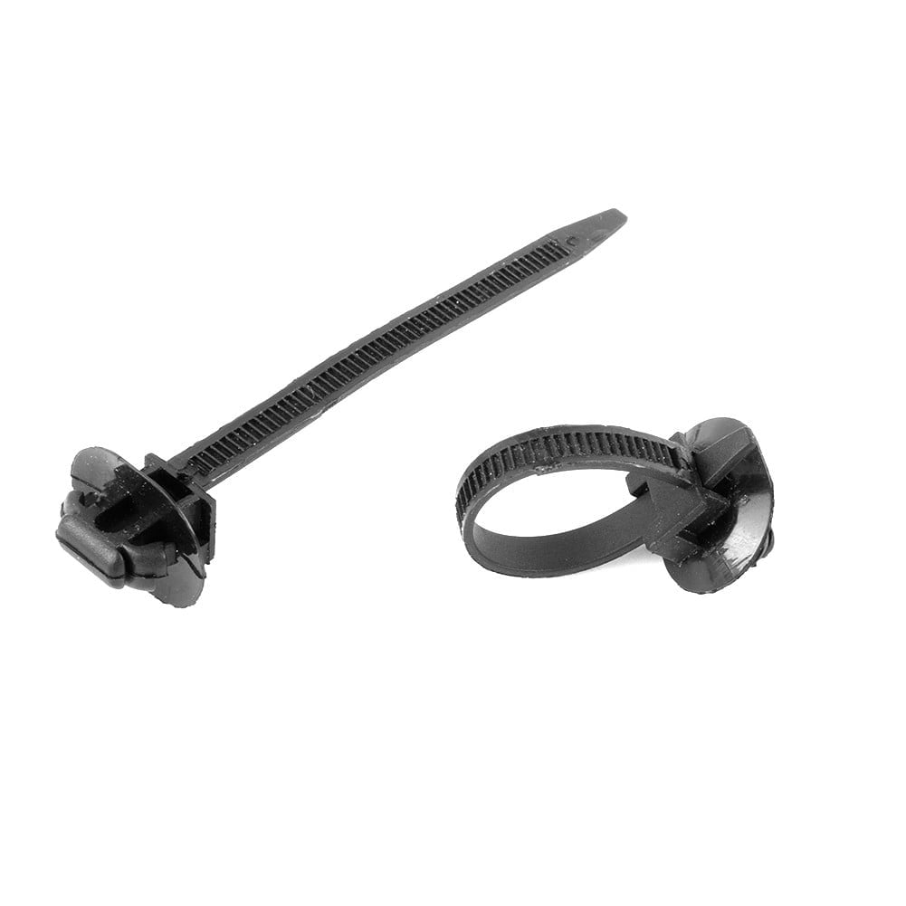 Diluopei 100Pcs Car Line Cable Tie Clamp Zip Tie Wrap Push Rivet Clip ...