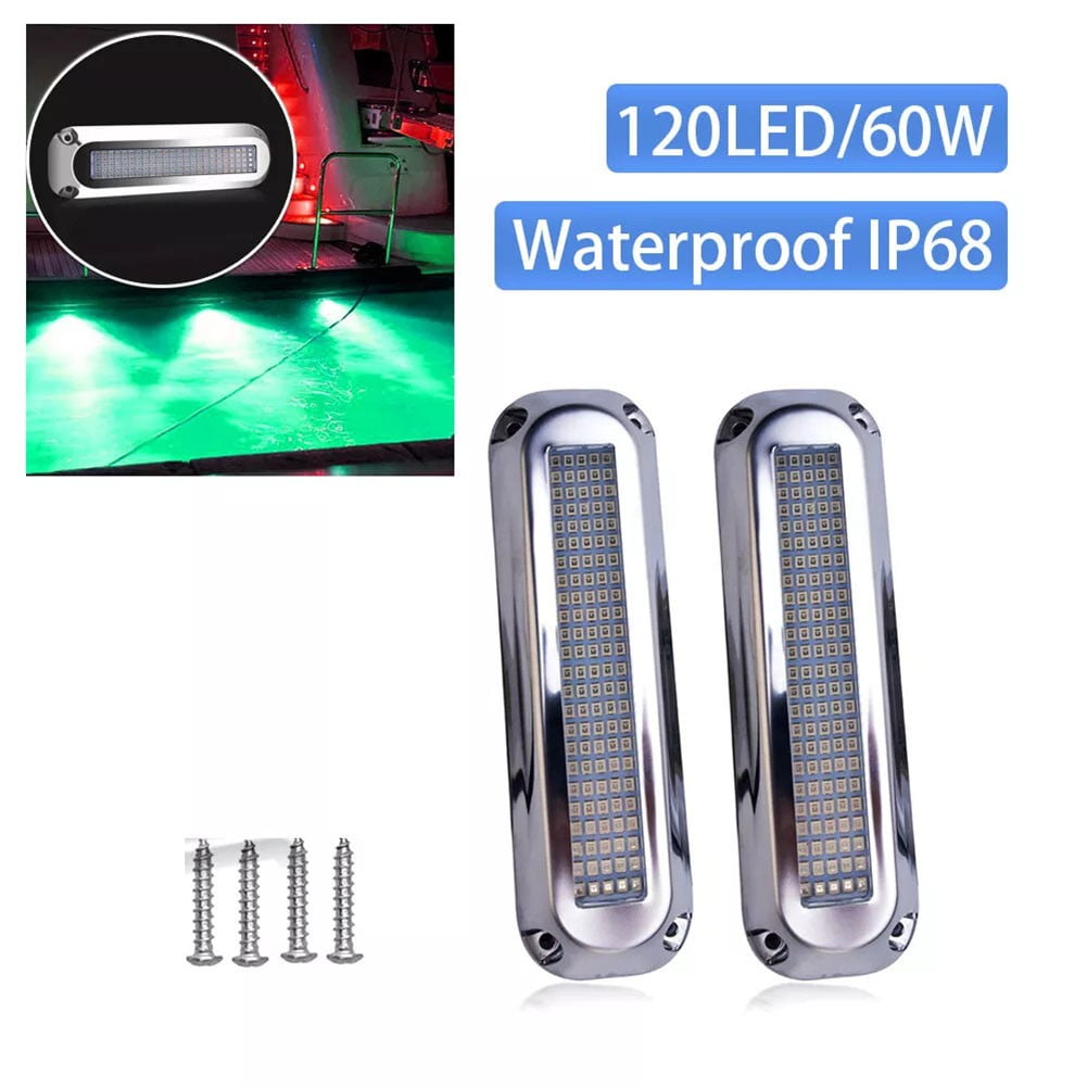 Diluopei 120Led Light Yacht Light Stainless Steel Underwater Light Boat ...