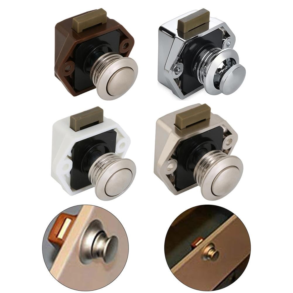 Diluopei 1Pcs Push Button Latch Catch Keyless Door Lock For Motorhome ...