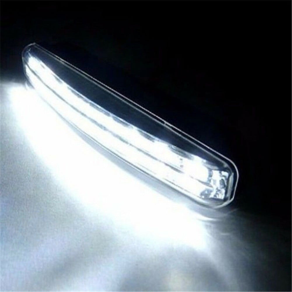Diluopei 2X 8 Led Daytime Running Lights Car Driving For Drl Fog Lamp ...
