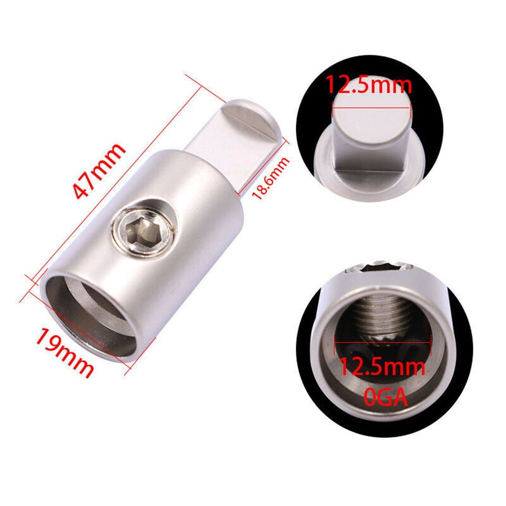 Diluopei 2X Car Audio Amp /0 Gauge Power Ground Wire Pin Awg Terminal ...