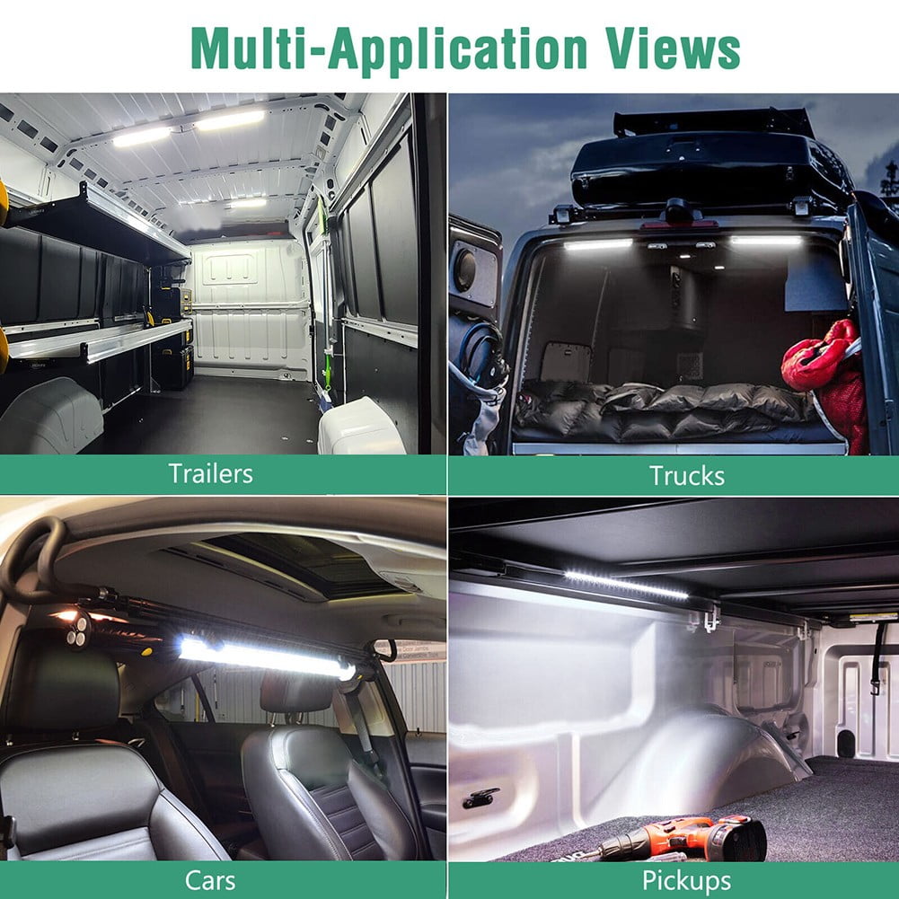 Diluopei 2X Led Strip Lights Bar Car 12V 24V Caravan Boat Fishing ...