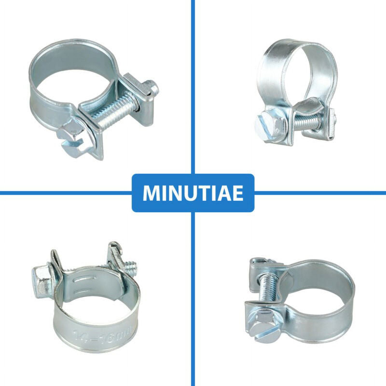 Diluopei 30 Pcs /4" 5/16" 3/8" Fuel Injection Gas Line Hose Clamps Clip ...