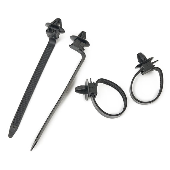 Diluopei 50Pcs Nylon Cable Tie Wrap Fixed Fastener Clips Car Hose ...