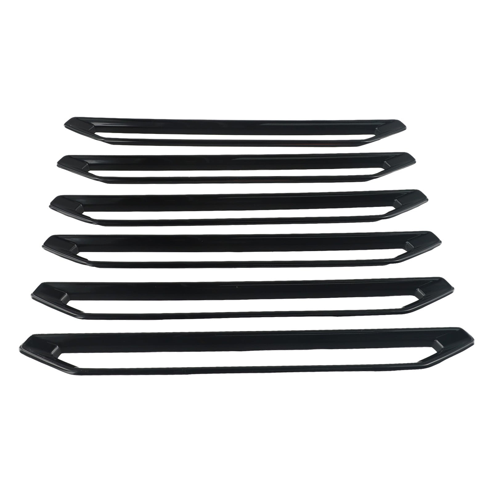 Diluopei 6Pcs/Set Car Roof Iuggage Rack Strip Plate Cover Trim For ...