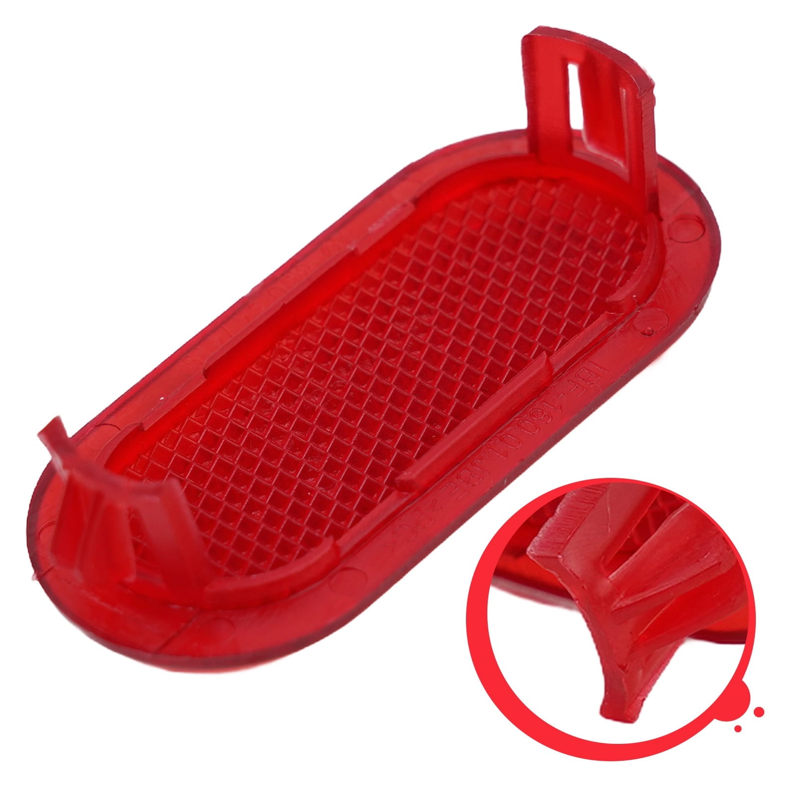 Diluopei 6Q0947419 Door Red Panel Light Reflector Fit For Touran ...