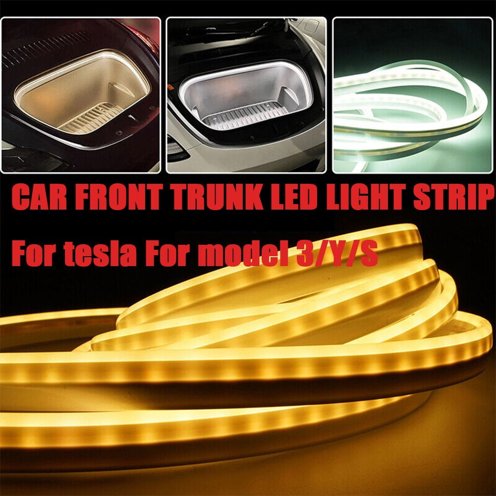 Diluopei Auto For Tesla For Model 3 For Y Accessories Front Trunk Led ...